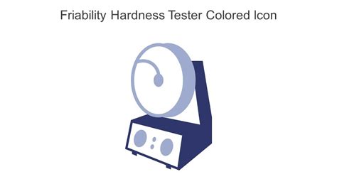 Friability Hardness Tester Colored Icon In Powerpoint Pptx Png And