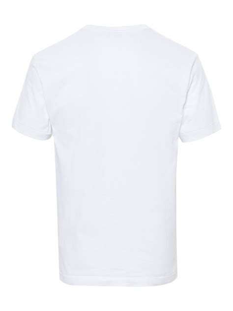 Comme Des Garçons Play Heart Logo T Shirt White Farfetch