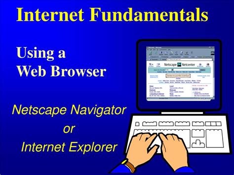 Ppt Internet Fundamentals Learning To Use The World Wide Web The Internet Teacher Powerpoint