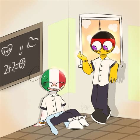 Countryhumans Italy And Germany In 2024 Country Art Germany Germany