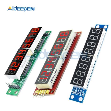 Max7219 Led Dot Matrix Module 8 Digit 7 Segment Digital Led Display Tu