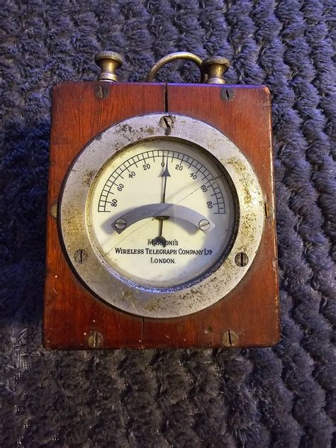 Compass Galvanometer Marconis Wireless Telegraph Co Ltd