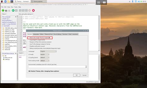 Embedded Things How To Open Dual Thonny Instance