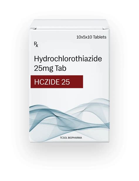 25mg Hydrochlorothiazide Tablet At Best Price In Chennai By Kundan