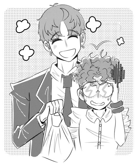 He Hatedddd His Ass At First Omg 😭 Okarun Pls He Just Wanted To Play And Draw Moonbunscafe