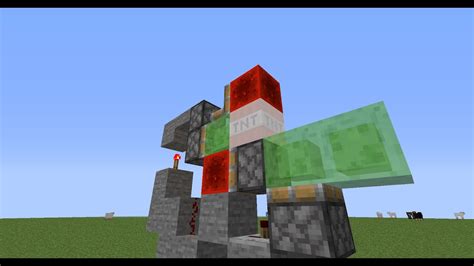 Minecraft КАК СДЕЛАТЬ ТНТ ПУШКУ В МАЙНКРАФТЕ Youtube