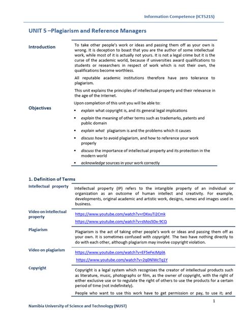 Ict Unit 5 Pdf Copyright Creative Commons License