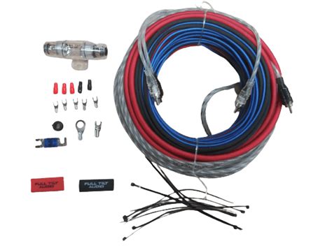 Full Tilt Audio 8 Awg Ofc Amplifier Wire Kits Sundown Audio