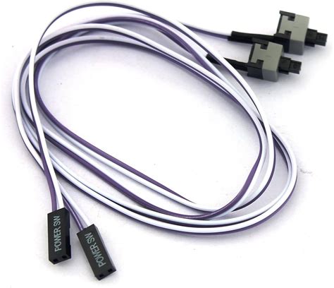 Tiankoou Pcs For Pc Computer Flexible Power Switch Button Cable Cm Bigamart
