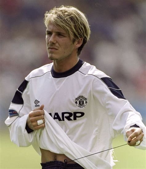 Face Of Football David Beckham Artofit