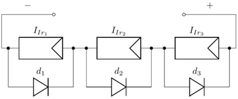 bypass diodes connected with solar modules download scientific diagram