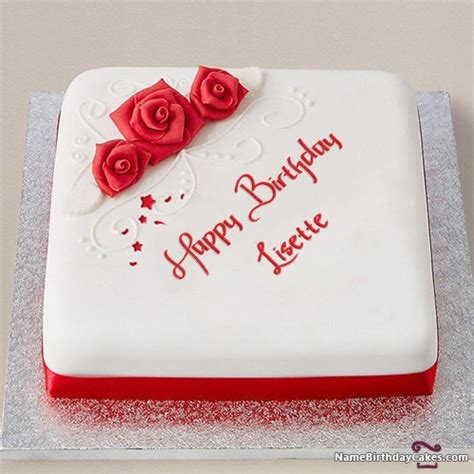 Happy Birthday Lisette Cakes Cards Wishes