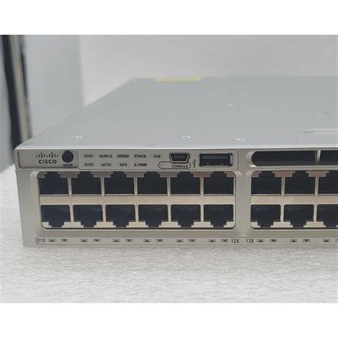 Ws C3850 48p S Used Cisco 48 Port Poe Switch