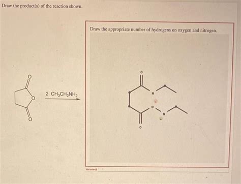 Solved Draw The Product S Of The Reaction Shown Draw The Chegg