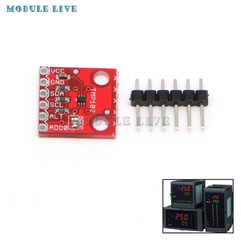 mini tmp102 digital temperature sensor module breakout board two wire i2c serial interface