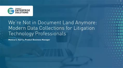 Were Not In Document Land Anymore Modern Data Collections For