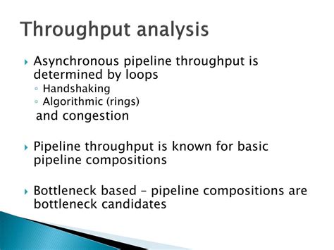 Ppt Heuristic Based Throughput Analysis And Optimization Of
