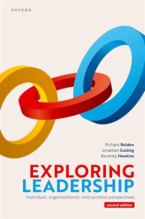 Exploring Leadership Bolden Richard Hawkins Beverly Gosling Jonathan 9780192846815