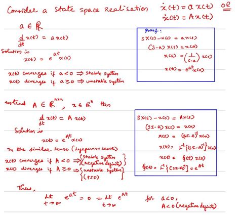 in full state feedback control design why do we consider x t tends to
