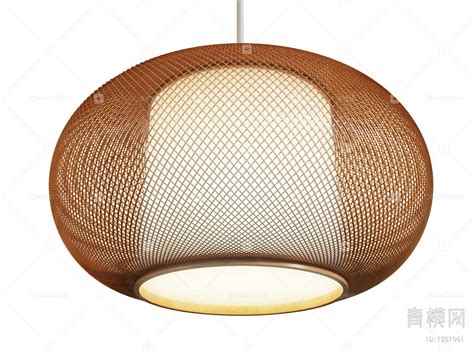 【吊灯，竹编吊灯，圆形吊灯，竹艺吊灯，编织吊灯，藤编吊灯3d模型】 东南亚vr新中式日式有灯光有贴图max2016吊灯，竹编吊灯，圆形吊灯，竹艺吊灯，编织吊灯，藤编吊灯3d模型下载