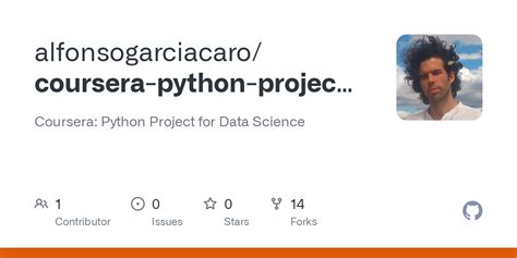 Github Alfonsogarciacarocoursera Python Project For Data Science Coursera Python Project