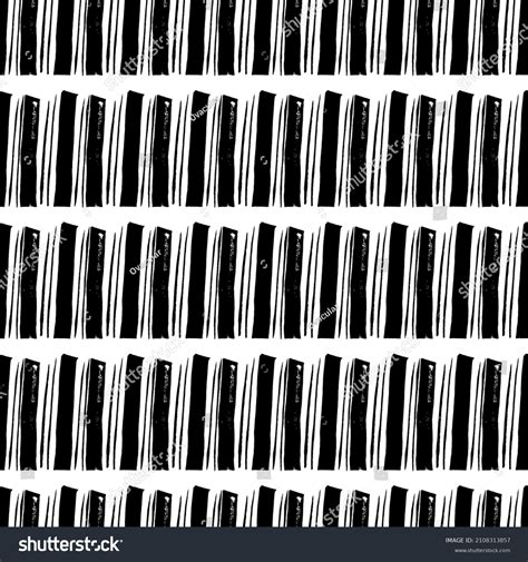 Semless Hand Drawn Pattern Abstract Strips Stock Vector Royalty Free 2108313857 Shutterstock