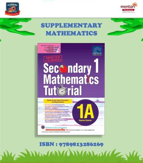 Promo Secondary Mathematics Tutorial Buku Latihan Matematika Smp