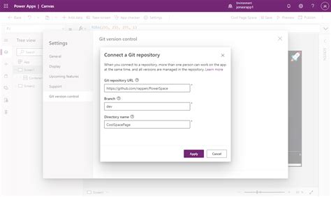 Power Apps Studio And GitHub JonasR App
