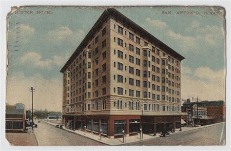 [postcard Of Gunter Hotel In San Antonio] The Portal To Texas History