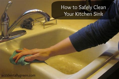 How To Safely Clean Your Kitchen Sink Accidentally Green