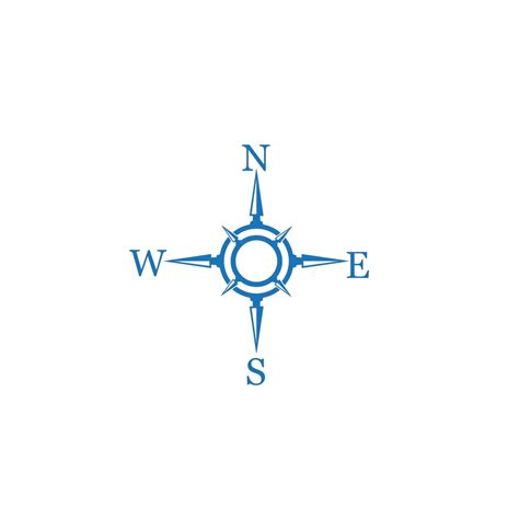 Modern Compass Icon For Web And Mobile Graphic Shape Compass Vector