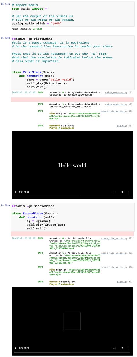 Basic Elements — Intro To Manim Documentation