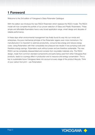 Yokogawa Variable Area Flowmeter PDF