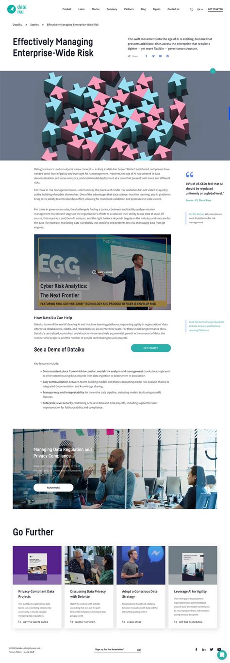 effectively managing enterprise wide risk