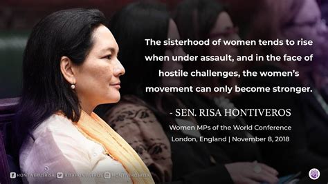 Last Thursday I Was Invited To Senator Risa Hontiveros