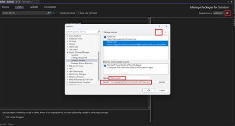 build and publish nuget packages in nitor infotech