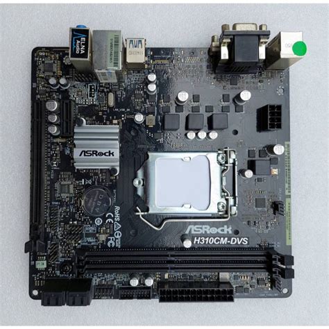 Mainboard เมนบอร์ด 1151 Asrock H310cm Dvs มือสอง Shopee Thailand