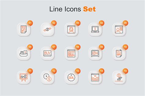 라인 달러 플랜트 설정 주식 시장이 있는 브라우저 거래 시간은 돈입니다 모니터 그래프 차트 이력서 안전 및 아이콘 벡터 경영자에 대한 스톡 벡터 아트 및 기타 이미지