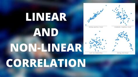 Visualizing Linear And Non Linear Correlation Using Scatterplots