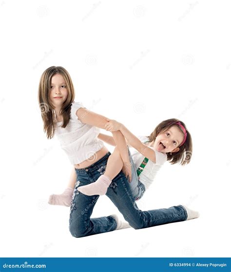 Two Naughty Girls Stock Photo Image Of Casual Girls
