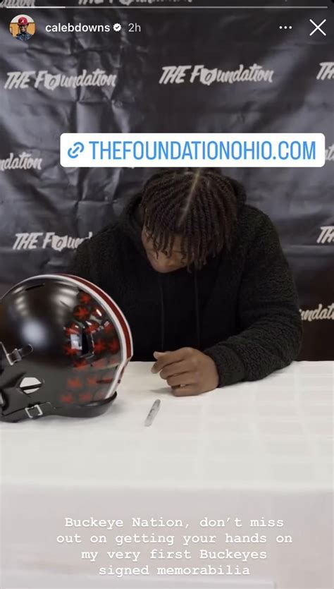 Caleb Downs First Social Media Post Regarding Ohio State God… I