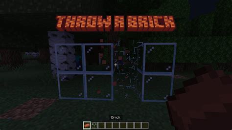Throw A Brick Minecraft Addon