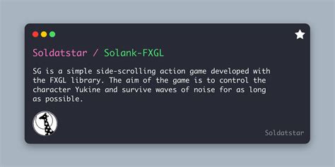 github soldatstar solank fxgl sg is a simple side scrolling action