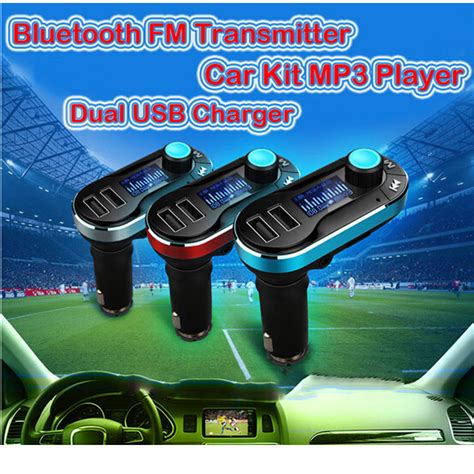 IPhone Accessories Bluetooth Car MP Player FM Transmitter USB Charger