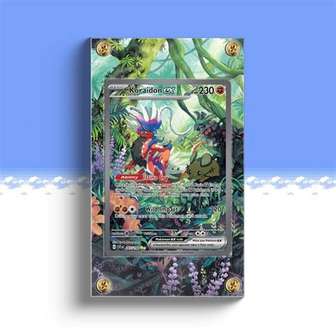 Miraidon X Koraidon Duo Alternate Art Custom Protective Etsy