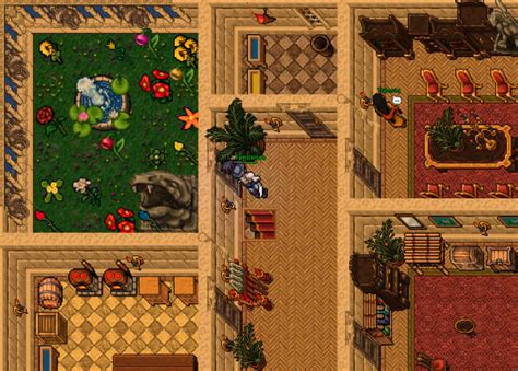 Tibia Game Map