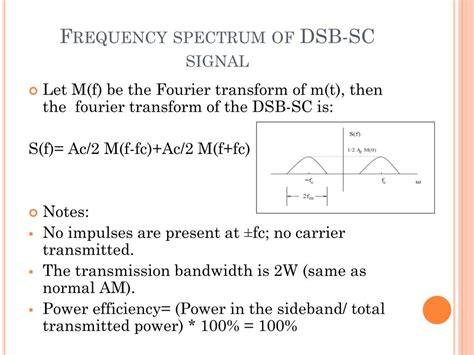 Ppt Dsb Sc And Ssb Powerpoint Presentation Free Download Id7069923