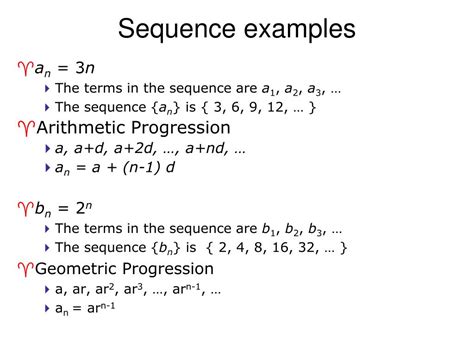 PPT Discrete Mathematics Recursion And Sequences PowerPoint Presentation ID
