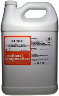 TBE Buffer 5X National Diagnostics