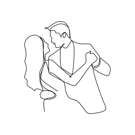Couple Love Romantic Vector Art Png Elegant Romantic Couple In Love
